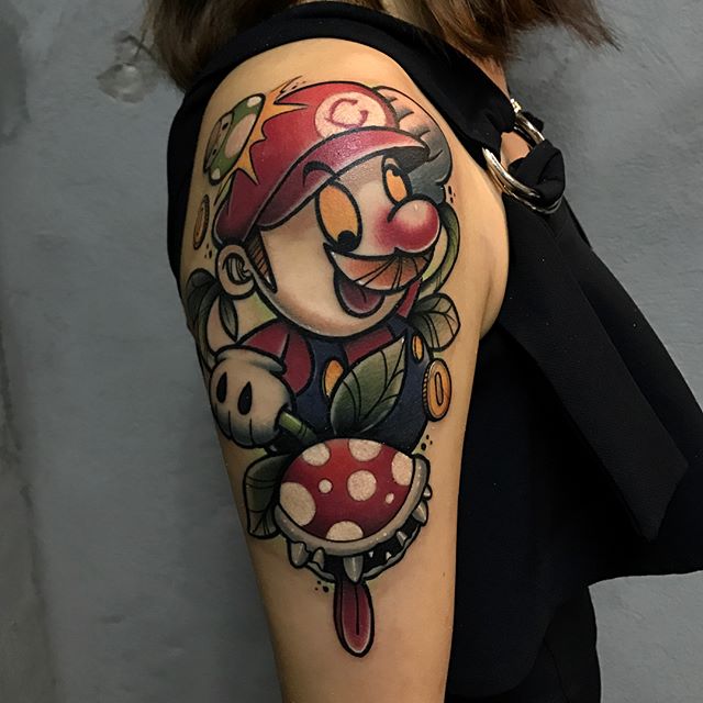 Super Mario Tattoos: – All Things Tattoo