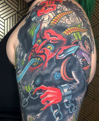 Krampus Christmas Tattoos: – All Things Tattoo