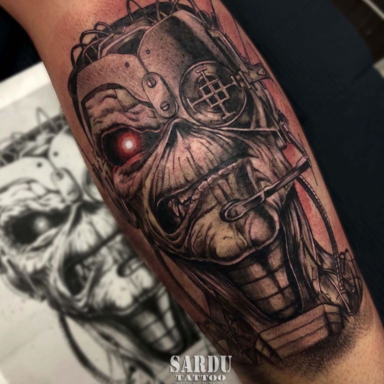 Iron Maiden “Eddie” Tattoos: – All Things Tattoo