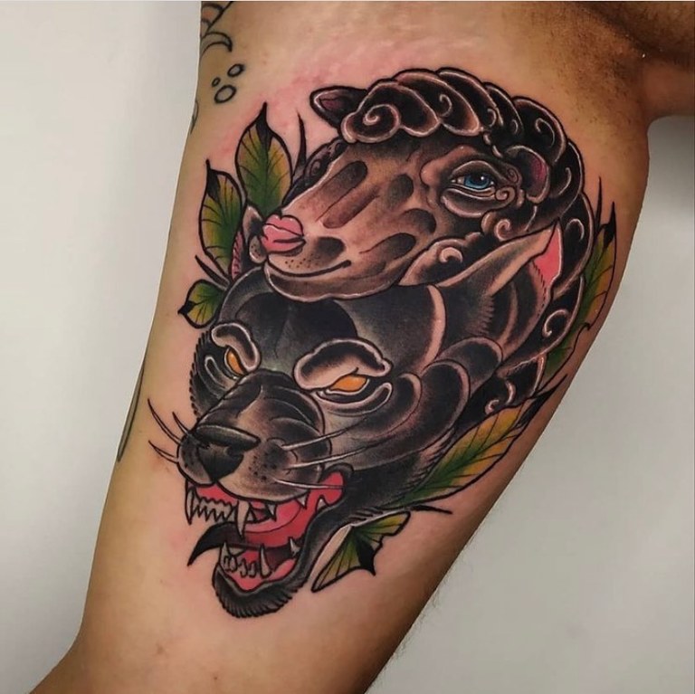 Wolf in Sheep’s Clothing Tattoos: – All Things Tattoo